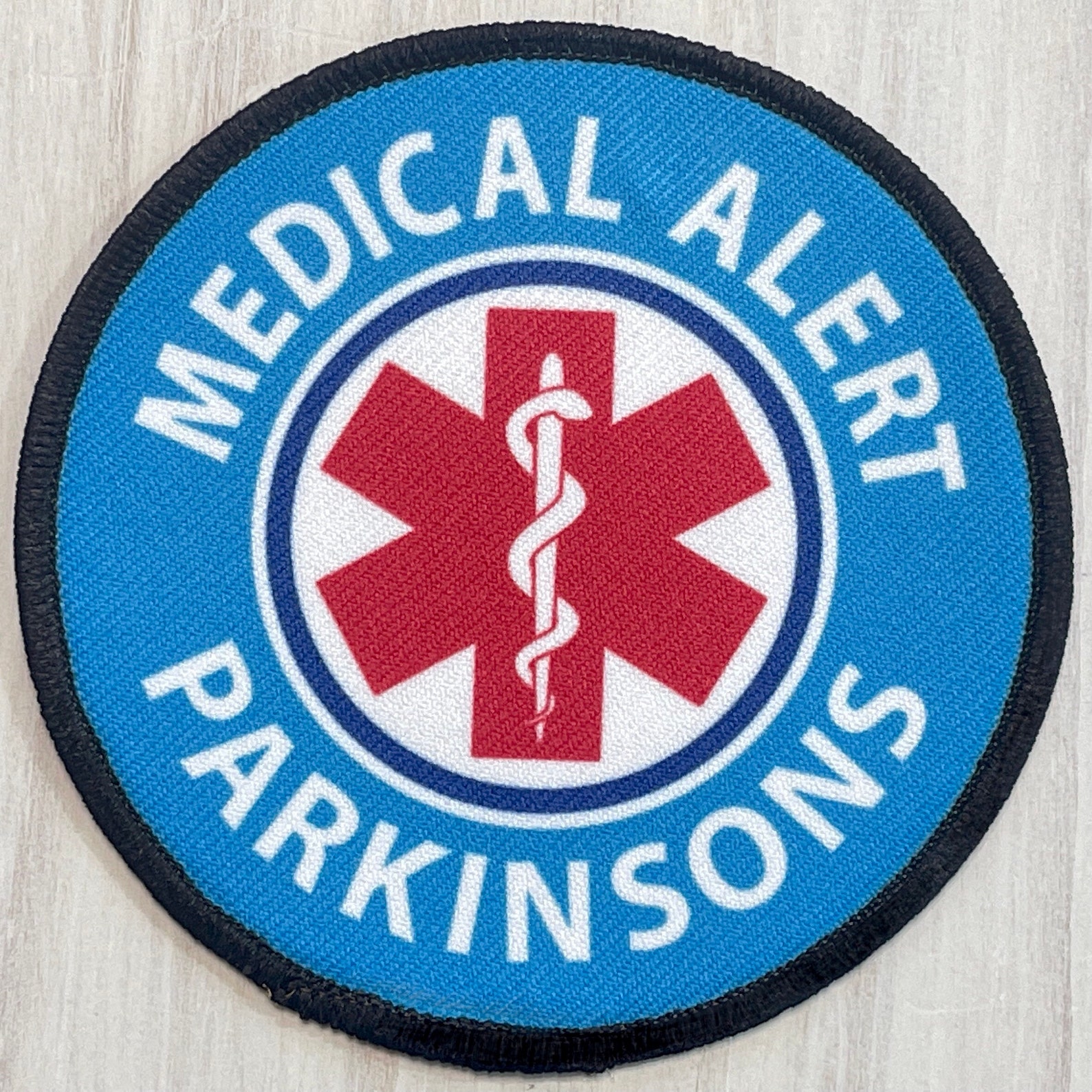 Epilepsy Medication Inside Medical Alert Patch Custom ID for Medic ...