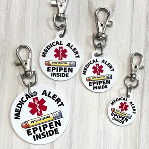 Epipen Patch for Pouch, Medical Alert Patch for Backpack, GREEN Epipen ...