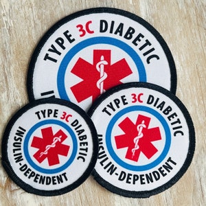 Type 2 Diabetes Support Double Sided Clip on Patch, Insulin Dependent ...
