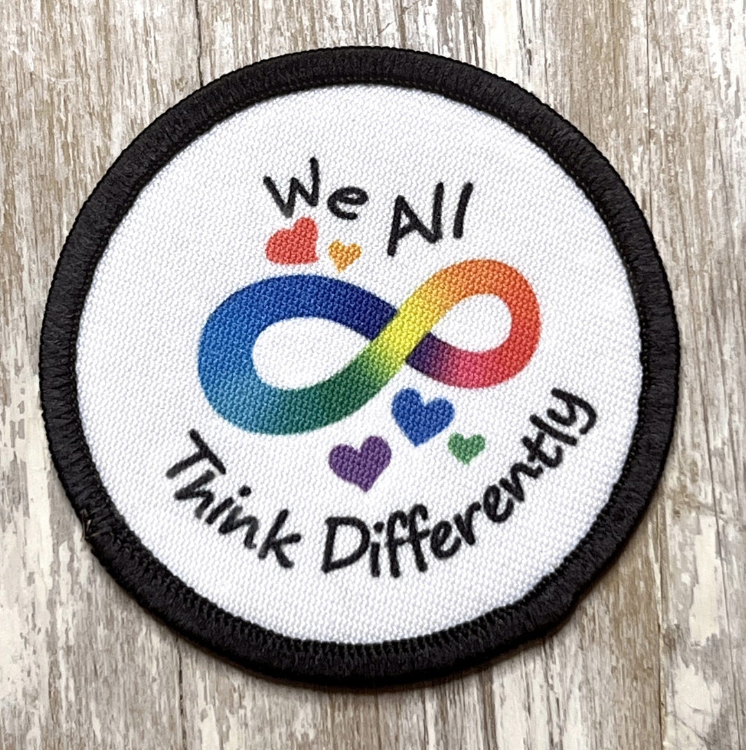 Autism Patch Acceptance Support Patches, VELCRO® Brand Hook Fastener ...