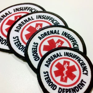 Adrenal Insufficiency Steroid Dependent Medical Alert Patch - Etsy