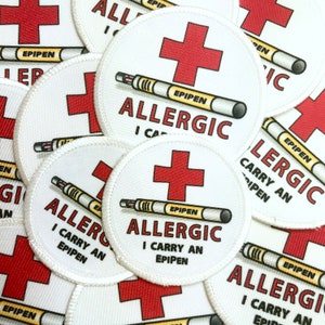 Emergency Information Inside Patch Medical Alert Symbol Cross - Etsy