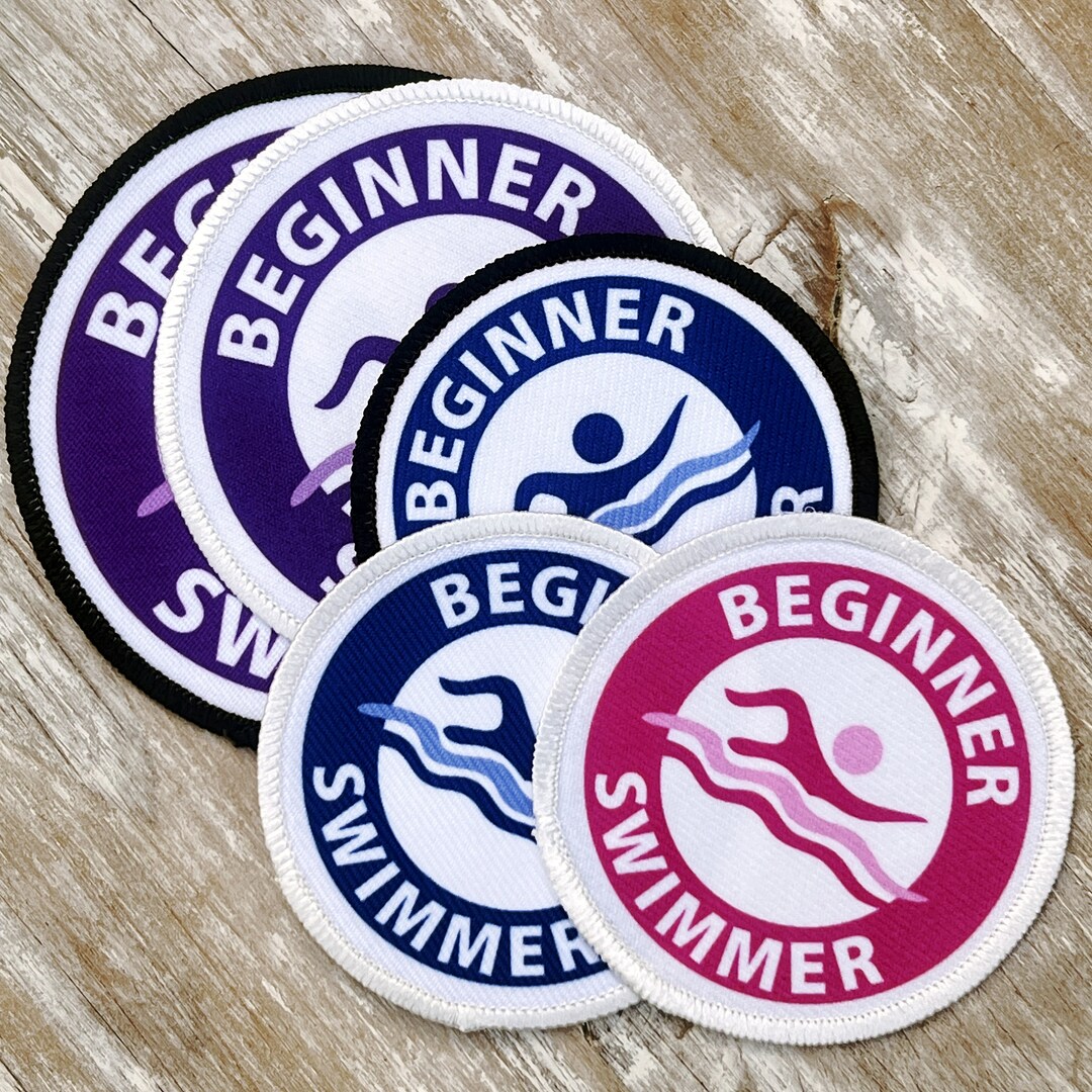Beginner Swimmer Swim Patch Kids | Swim Bag Patches | Swim Wear | New ...