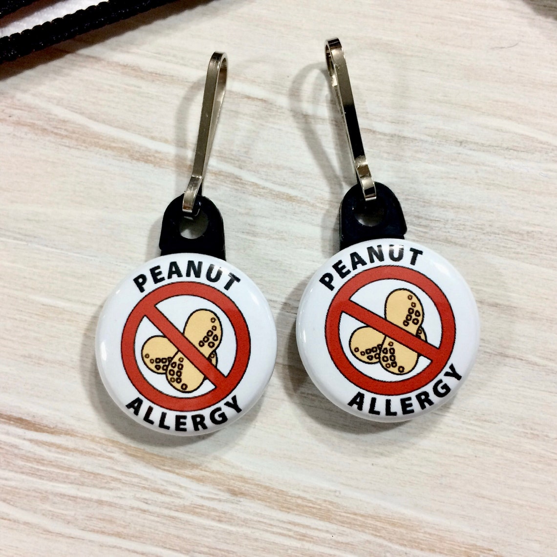 Peanut Allergy Epipen Inside Alert Patch Allergic to Peanuts | Etsy
