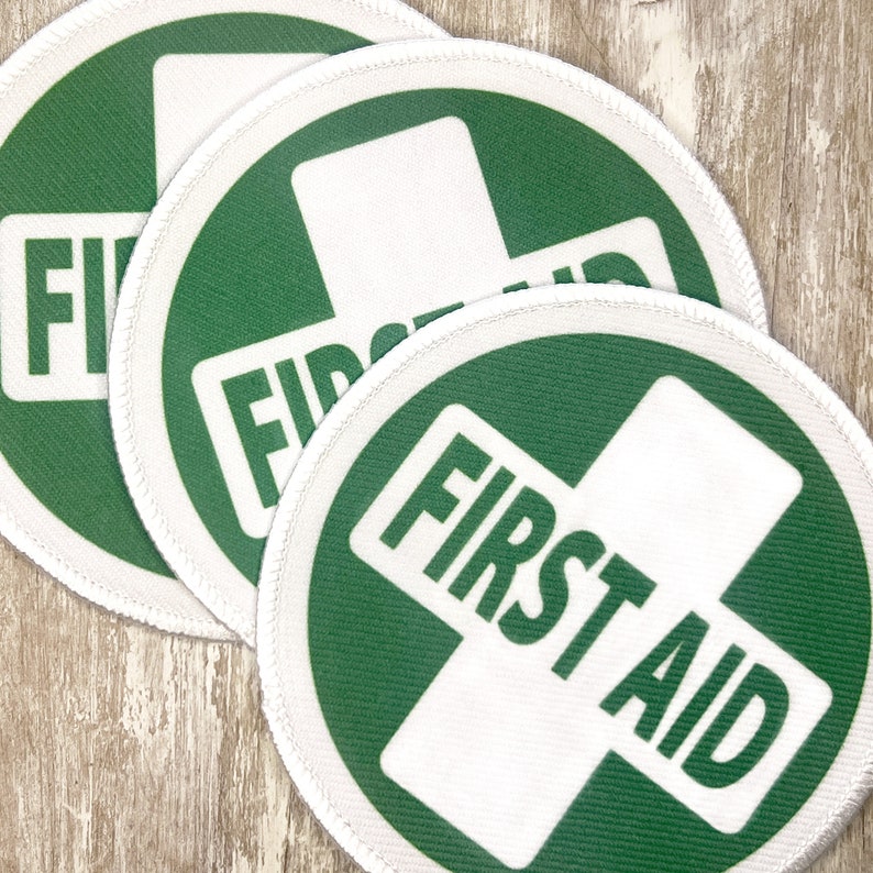 First Aid Backpack Patch, With VELCRO® Brand Hook Fastener or Sew-on ...