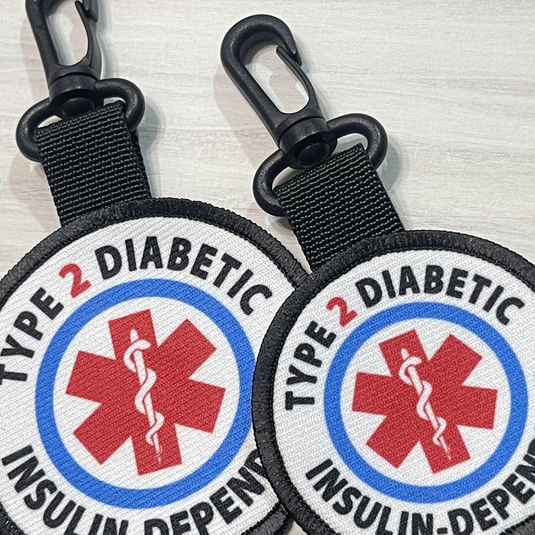 Type 2 Diabetes Support Double Sided Clip on Patch, Insulin Dependent ...