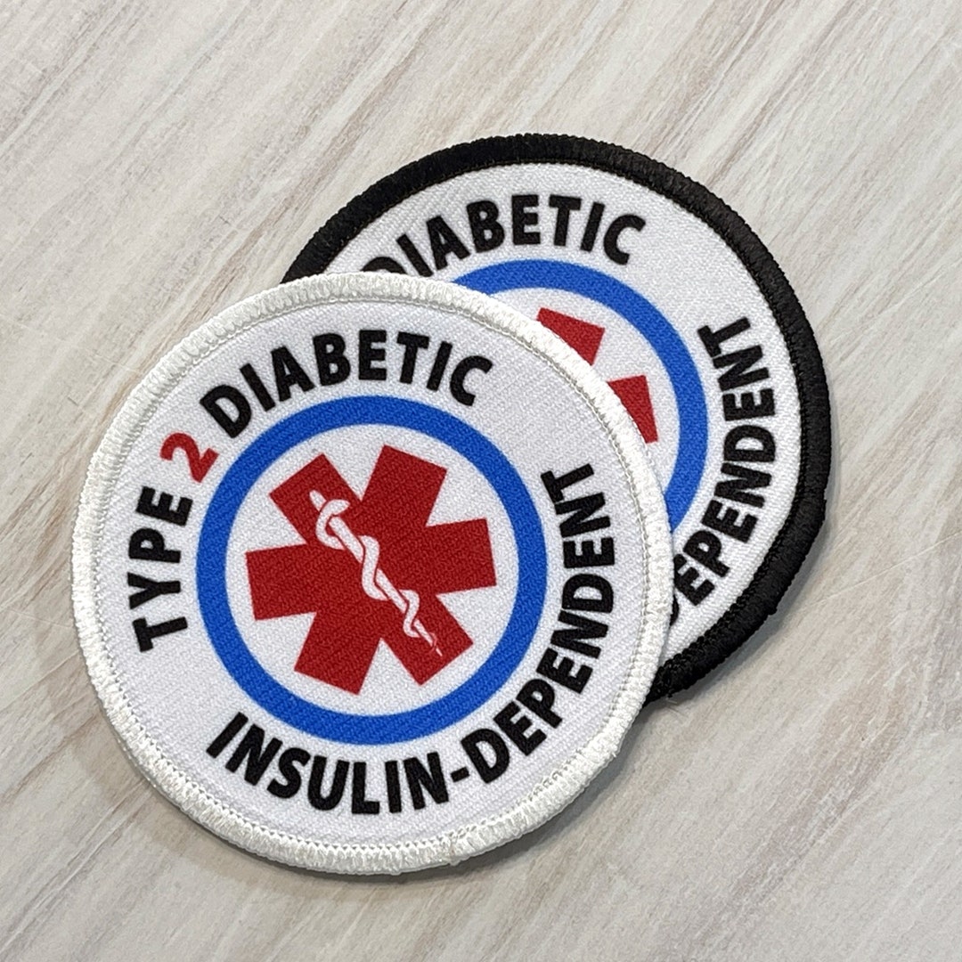 Type 2 Diabetes Support Patch, Insulin Dependent Medical Alert Diabetes ...
