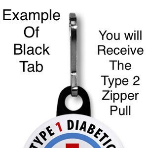 Diabetic Diabetes Type 2 Insulin Dependent Medical Medic Alert Zipper ...