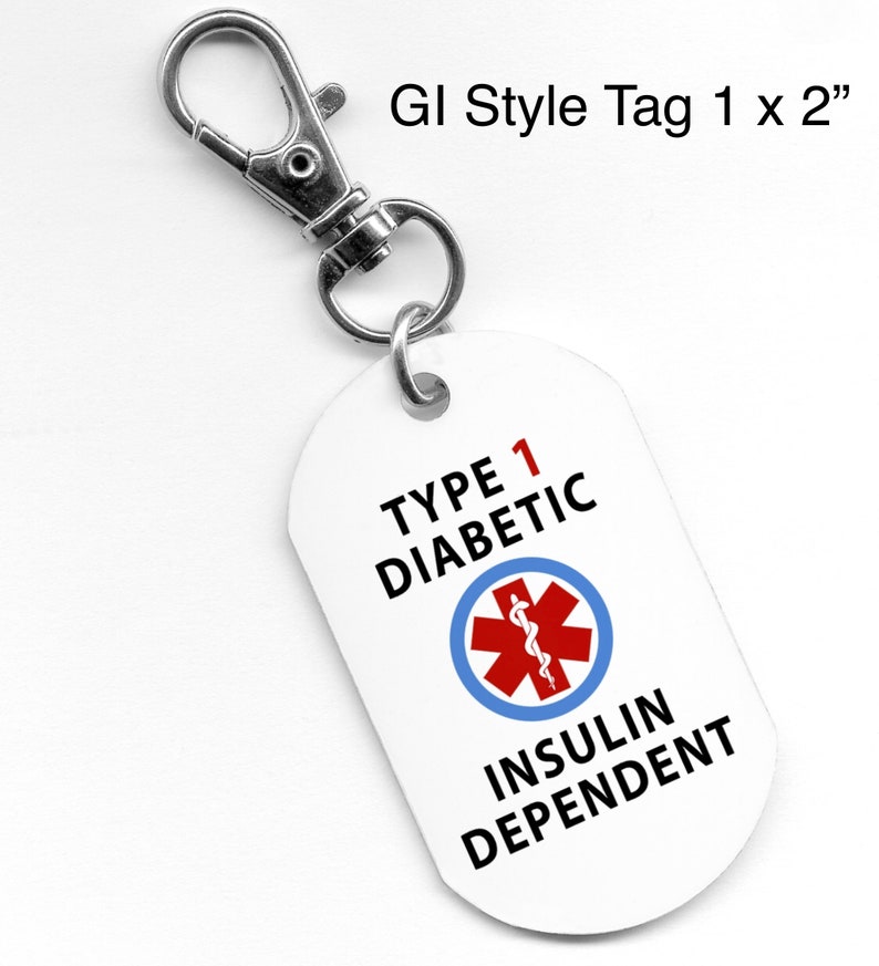 Diabetic Patch Type 1 Insulin Dependent Diabetes Medical | Etsy