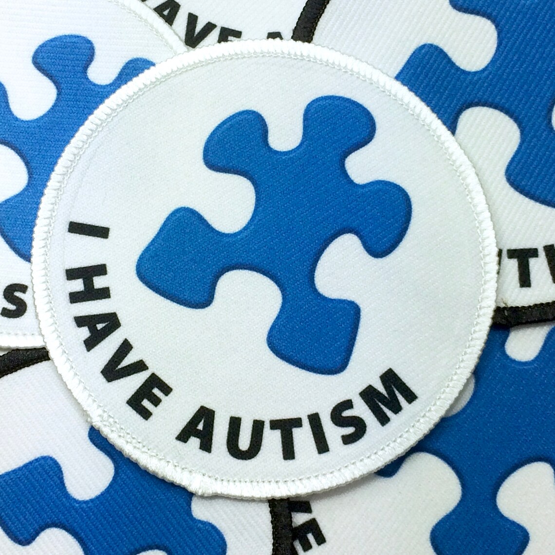 I have Autism Medical Alert Patch Badge. Autistic Spectrum | Etsy