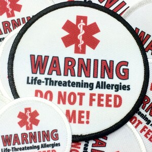 Emergency Information Inside Patch for Medical Bag, Backpack, Pouch ...