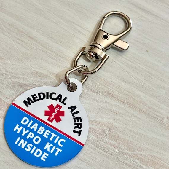 Diabetic Hypo Kit Inside Tag Type 1 Type 2 Diabetes | Etsy