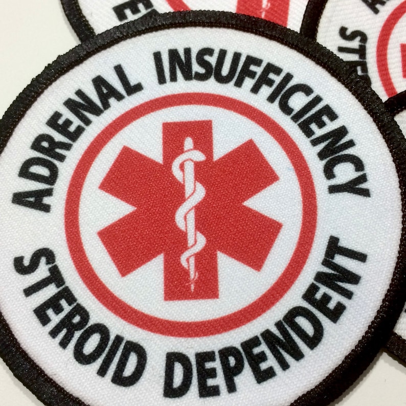 Adrenal Insufficiency Steroid Dependent Patch | Medical Alert Patches ...