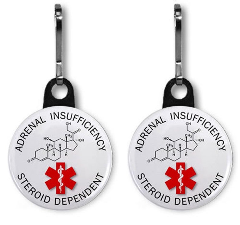Steroid Dependent Medical Alert Patch, Hook and Loop Fastener - Etsy ...