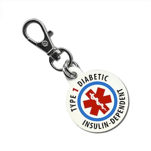 Diabetic Hypo Kit Inside Tag | Type 1 Type 2 Diabetes | Medical Alert ...