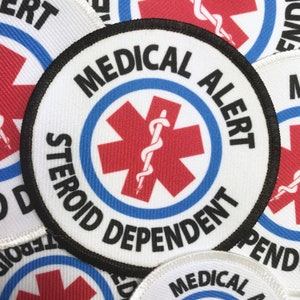 Emergency Information Inside Patch Medical Alert Symbol Cross | First ...