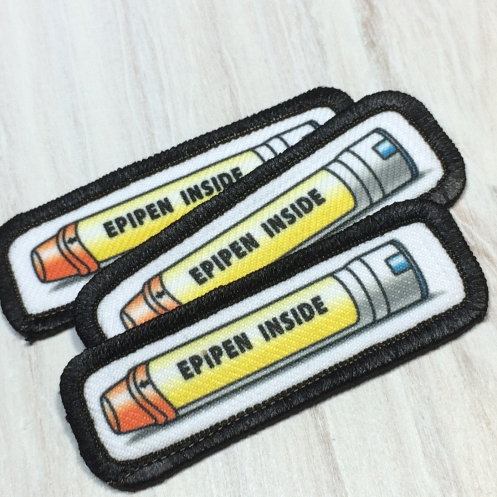 Epipen Inside Case Bag Medical Alert Tag for Kids Patch Tab for ...