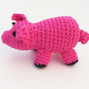 Squeaky Pig Dog Toy - Choose Your Color - Etsy