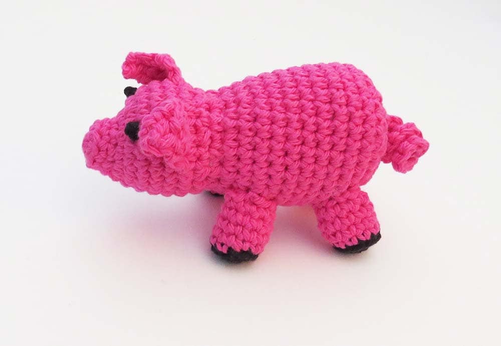 Squeaky Pig Dog Toy Choose Your Color | Etsy