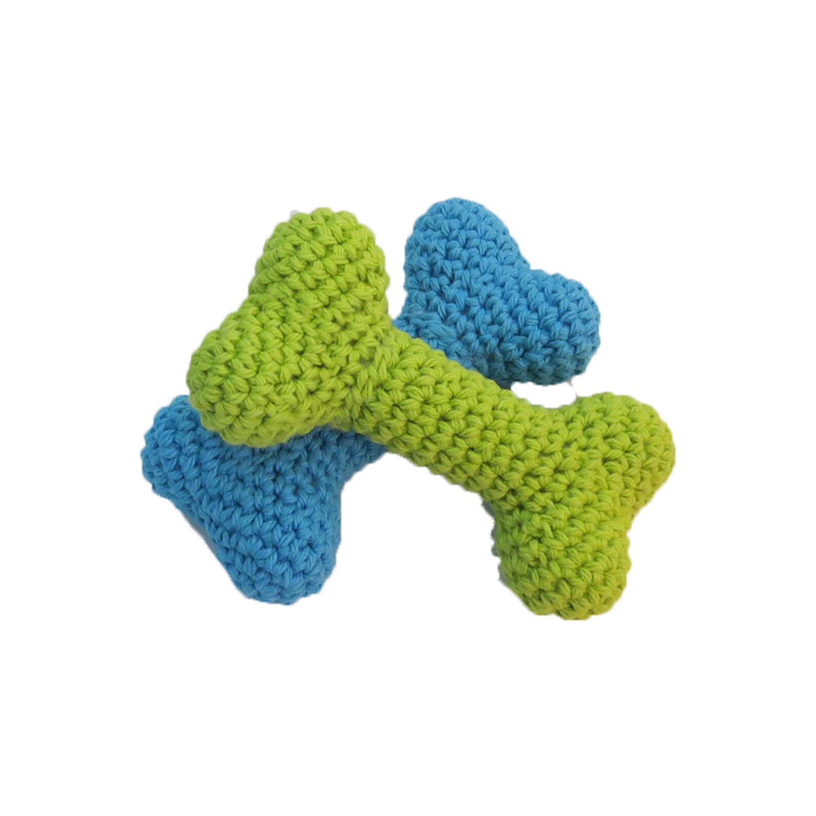 Squeaker Dog Bone Toy - Choose Your Color - Etsy