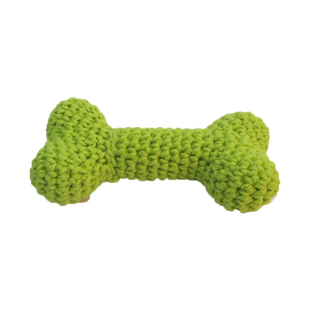 Squeaker Dog Bone Toy Choose Your Color | Etsy
