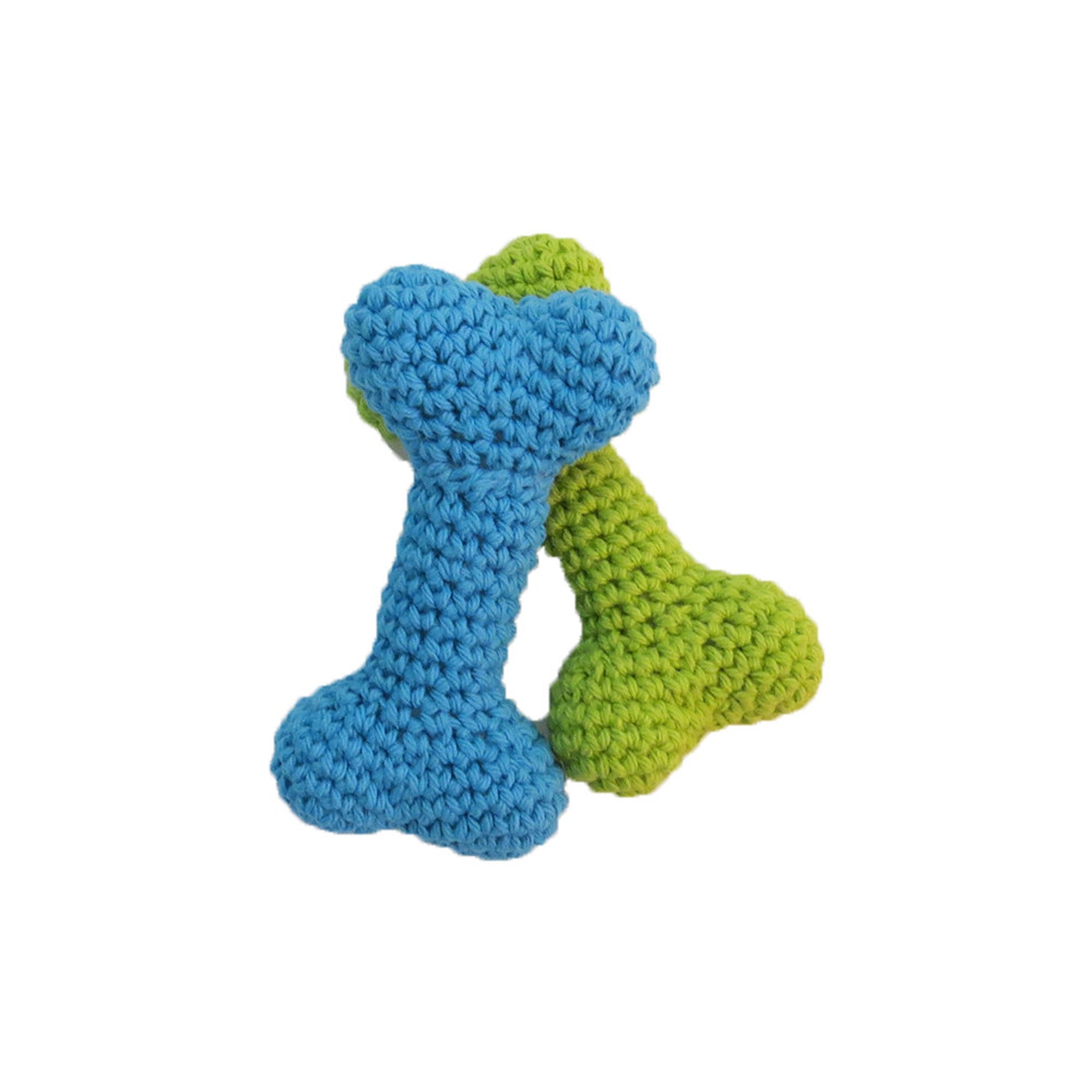 Squeaker Dog Bone Toy - Choose Your Color - Etsy