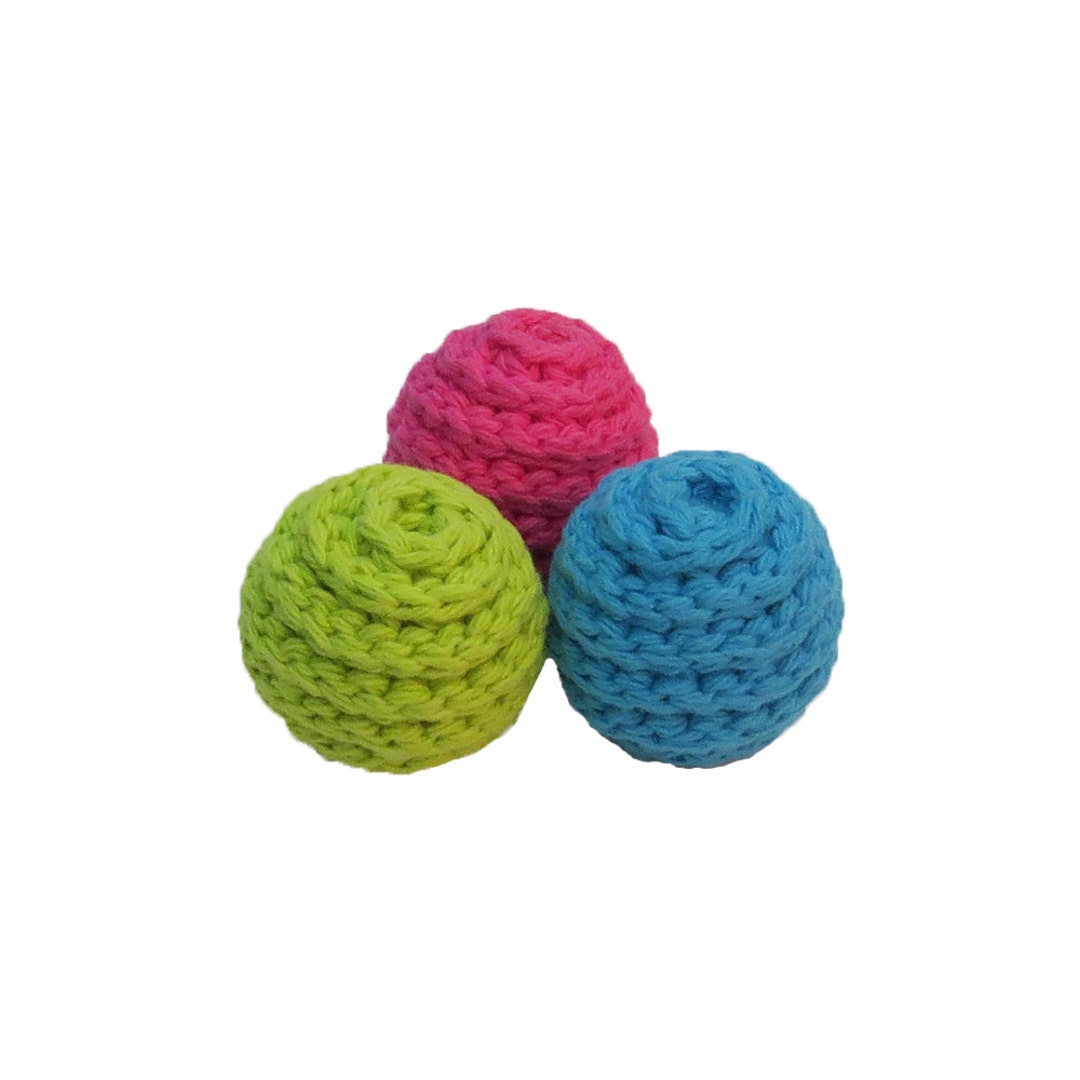 Small Spiral Squeaker Dog Balls - Choose Your Colors - Set of 3 - Etsy