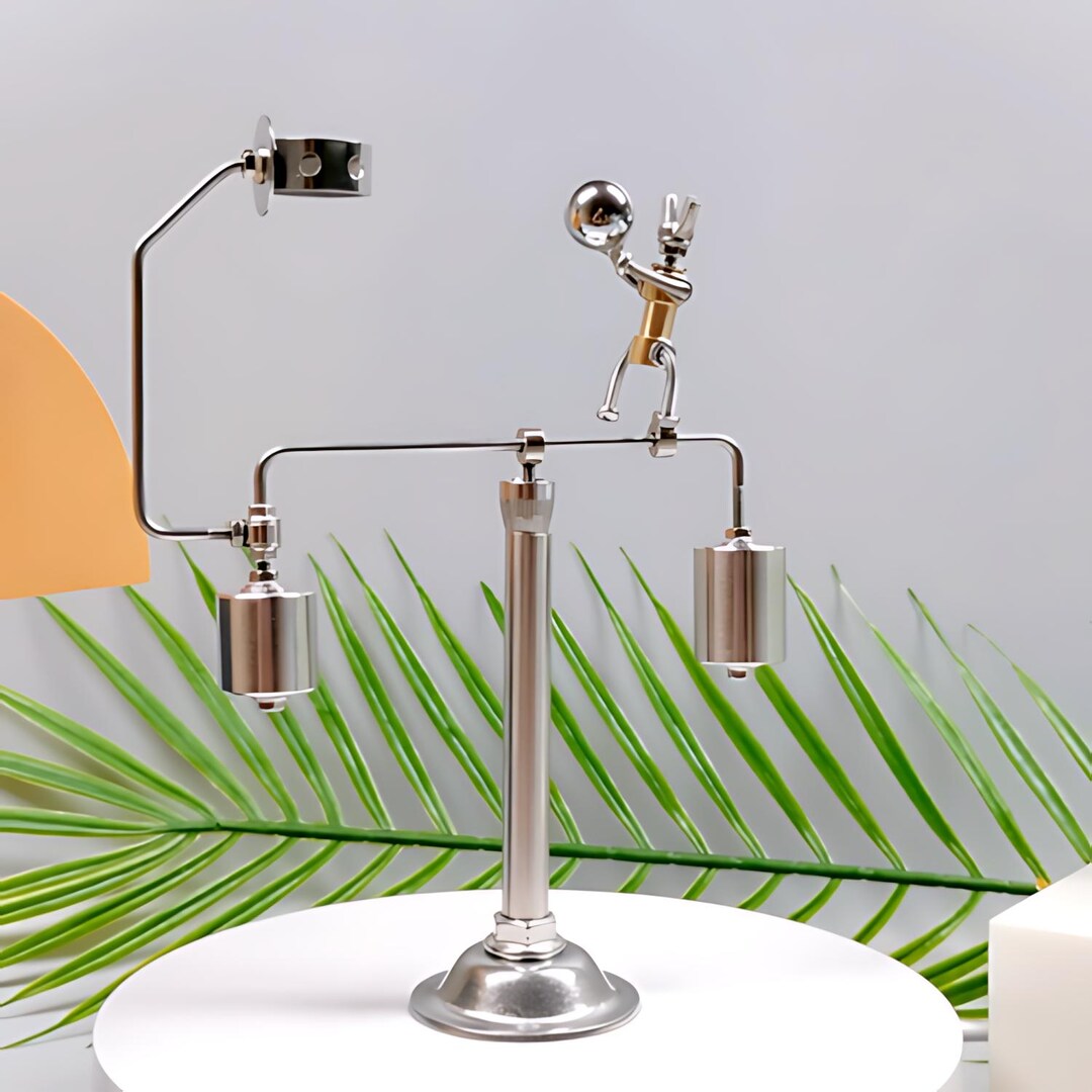 Basketball Balancing Kinetic Art Physics Desk Decor - Etsy