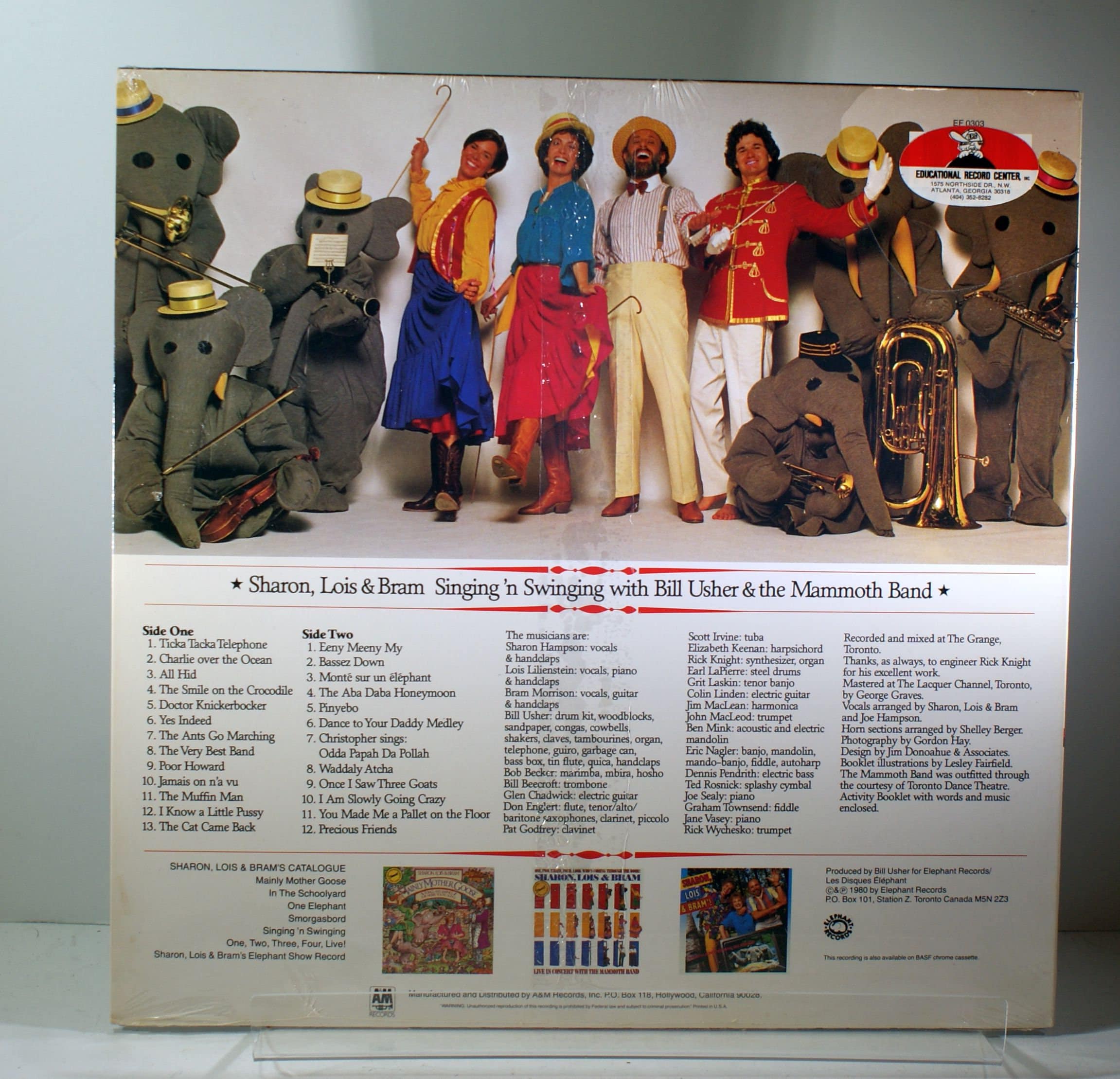 Sharon, Lois and Bram Featuring Bill Usher and the Mammoth Band ...