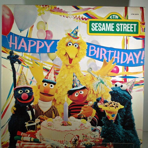 Sesame Street Record Album - Etsy