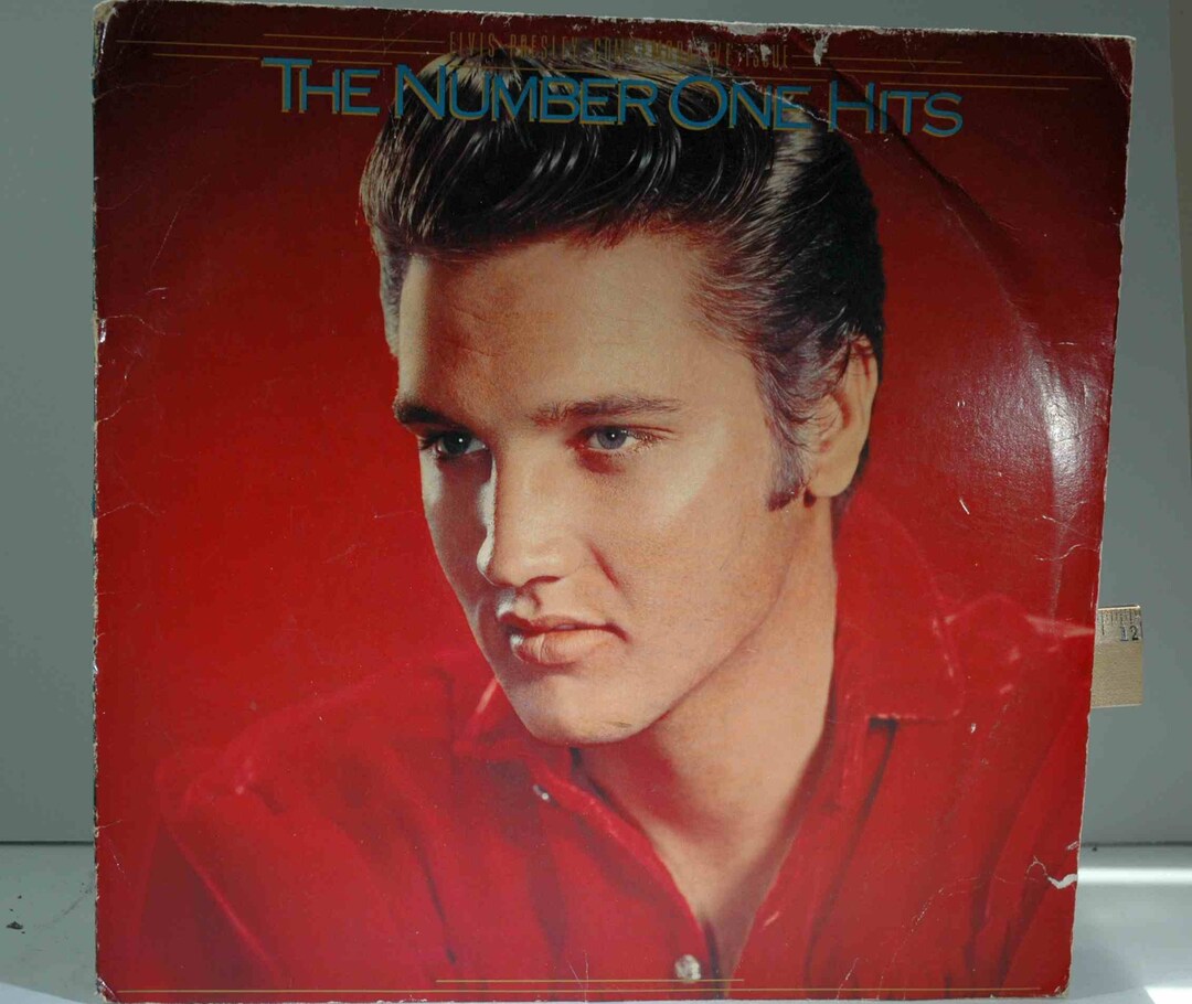Elvis Presley Commemorative Issue the Number One Hits Vinyl Record RCA ...