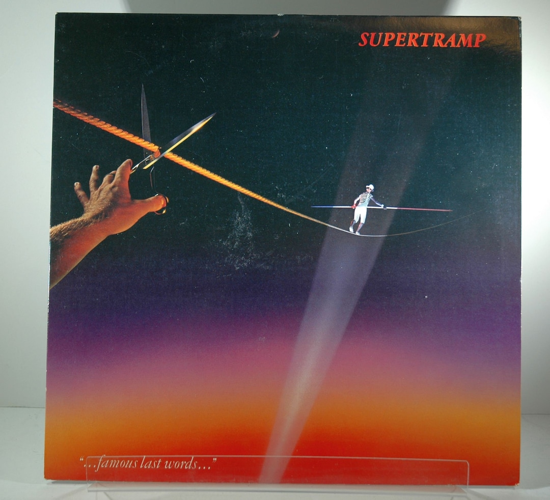 Supertramp , Famous Last Words Vinyl Record LP Album A&M Records SP ...