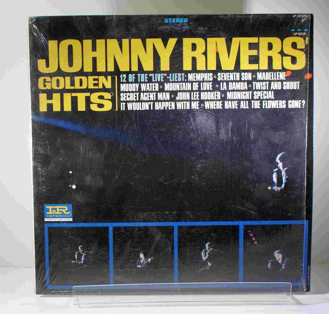 Johnny Rivers - Johnny Rivers' Golden Hits Vinyl Record Album Stereo ...
