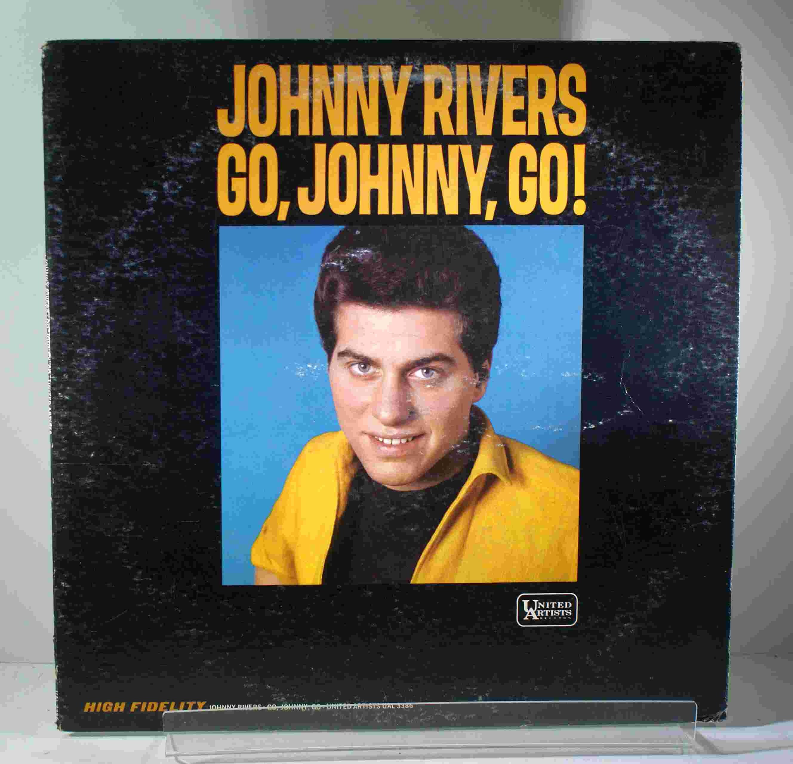 Johnny Rivers Go, Johnny, Go, Vinyl Record Album, Mono United Artists ...