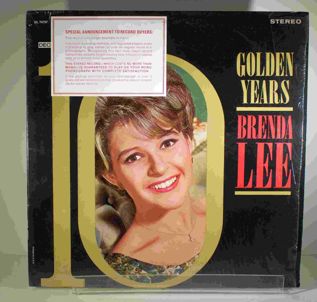 Brenda Lee , 10 Golden Years , Decca DL 74757, Vinyl Record Album ...