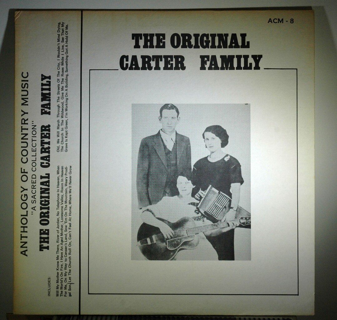 The Original Carter Family* - A Sacred Collection LP Anthology of ...