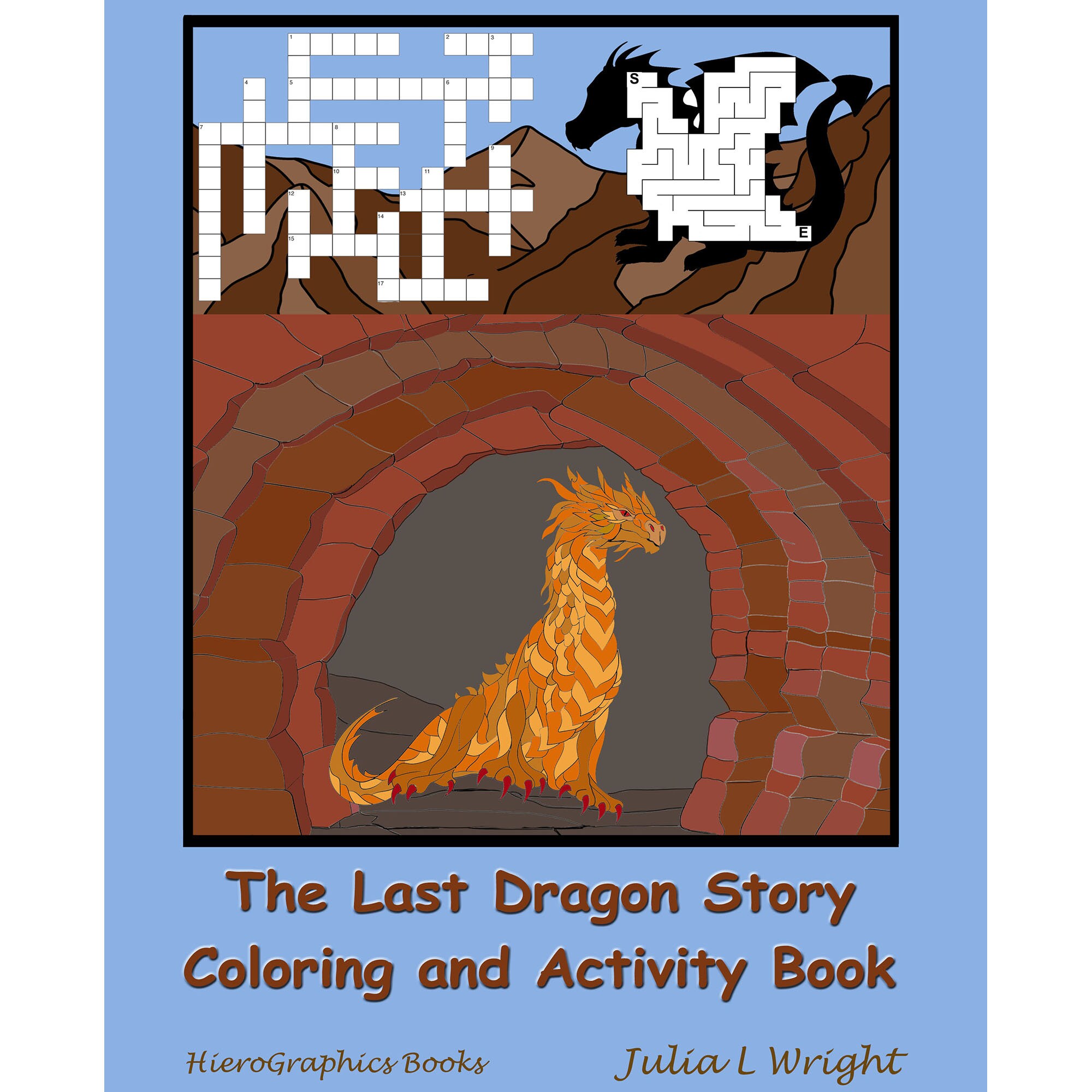 The Last Dragon Story Coloring and Activity Book is A Fairy Tale ...