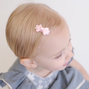 PICK 5 Baby Toddler Snap Clip, Baby Bows, Mini Bow Hair Clips, Baby ...