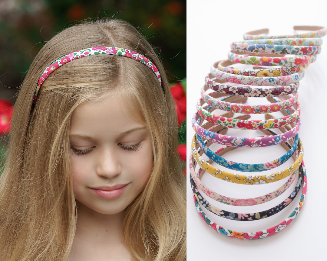 Headband, Hard Headband, Fabric Covered Headband, Headbands for Girls ...