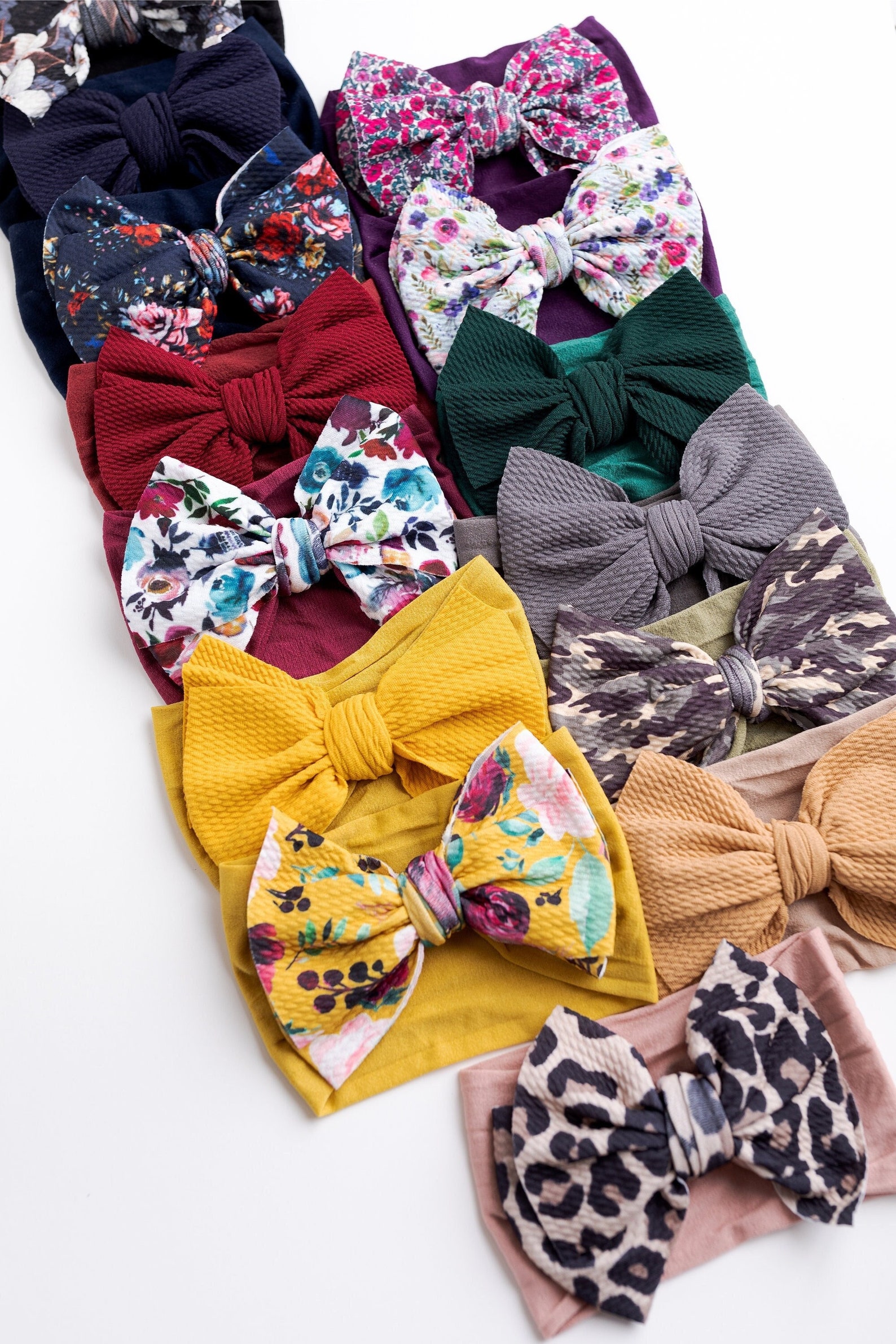 Big Bow Baby Headband Baby Girl Bows Newborn Baby Headbands - Etsy