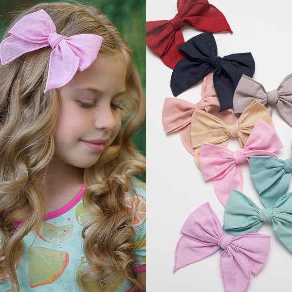 Girls Hair Bows - Etsy
