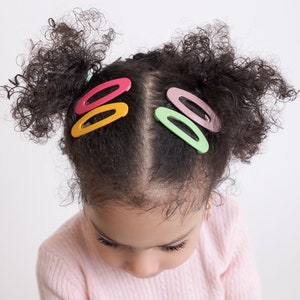 No Slip Hair Clip, Toddler Snap Clips, Toddler Hair Clips, Baby Girl ...