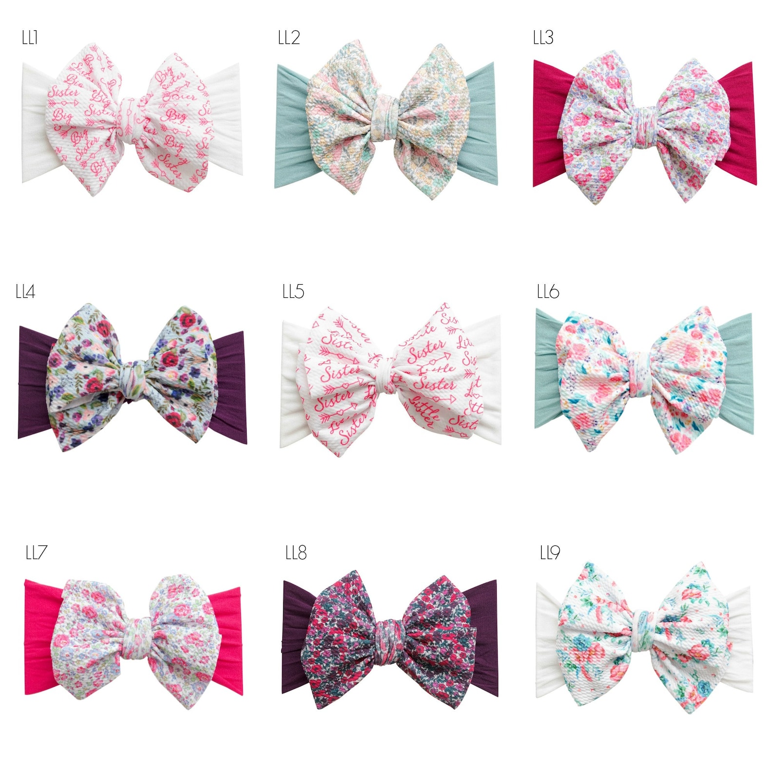 Big Bow Baby Headband Baby Girl Bows Newborn Baby Headbands - Etsy