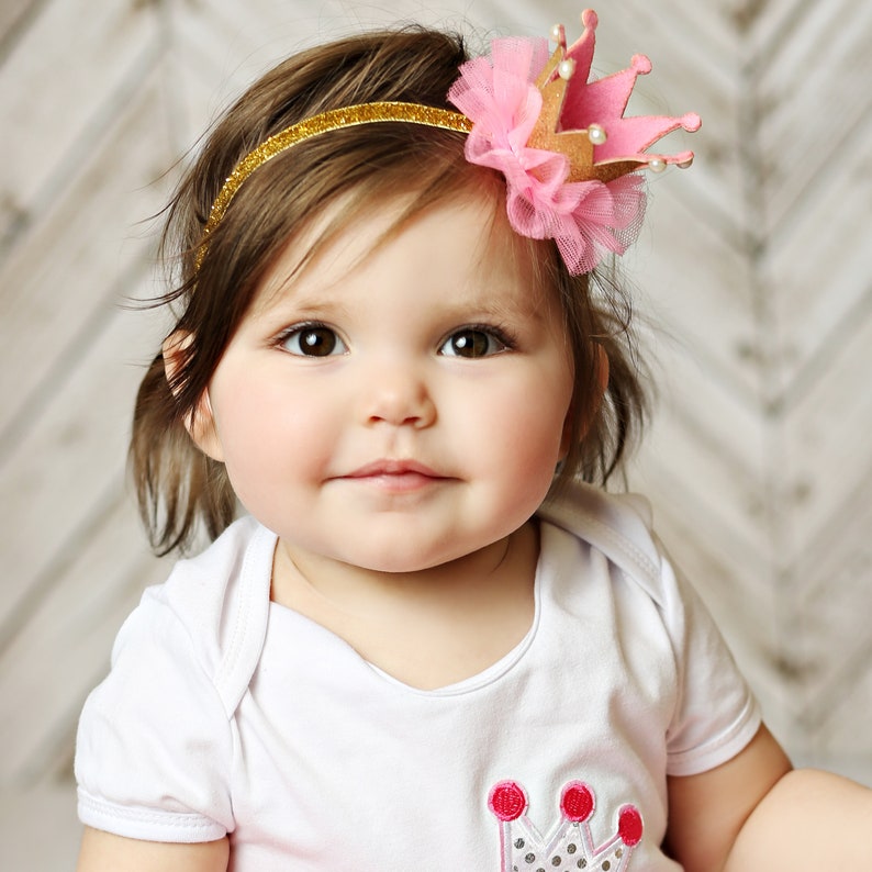 Newborn Crown1st Birthday Crown Baby Headbands Newborn Baby - Etsy