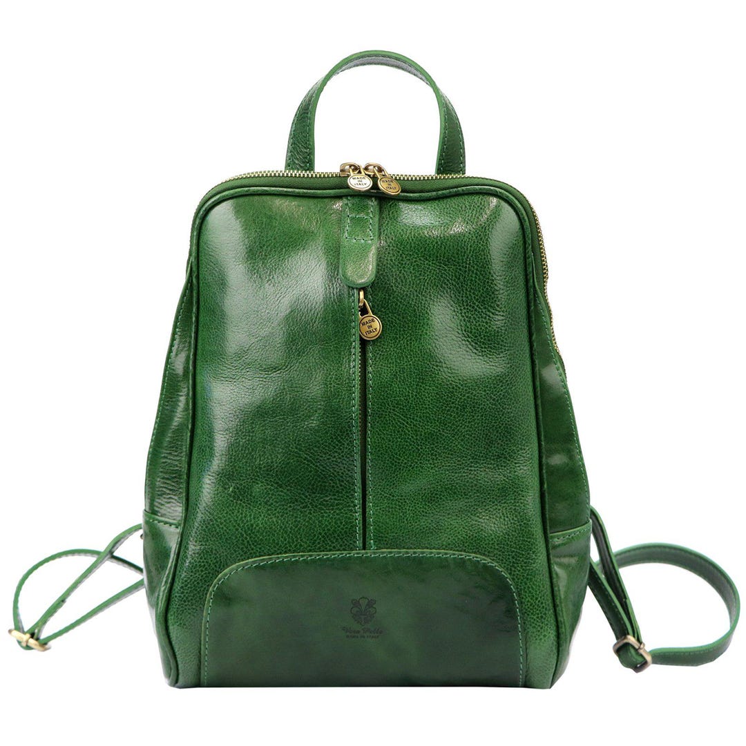 Handmade Italian Leather Backpack: Florence Style Minimalist Bag - Etsy