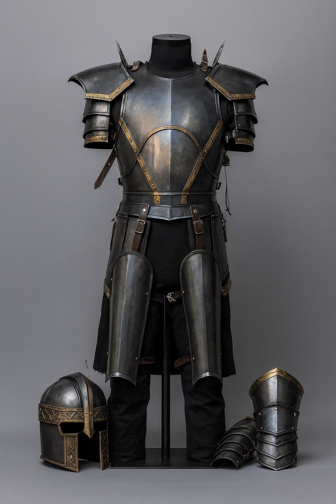 Medieval Dwarf Moria Armor Cosplay – LARP, Renaissance Fair, Halloween ...