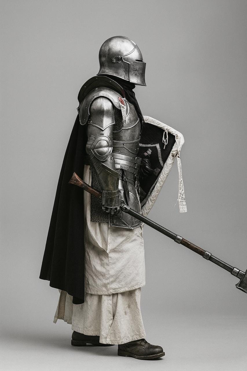 Full Body Barbuta Armor Set – Medieval Steel Battle Ready Suit for LARP ...