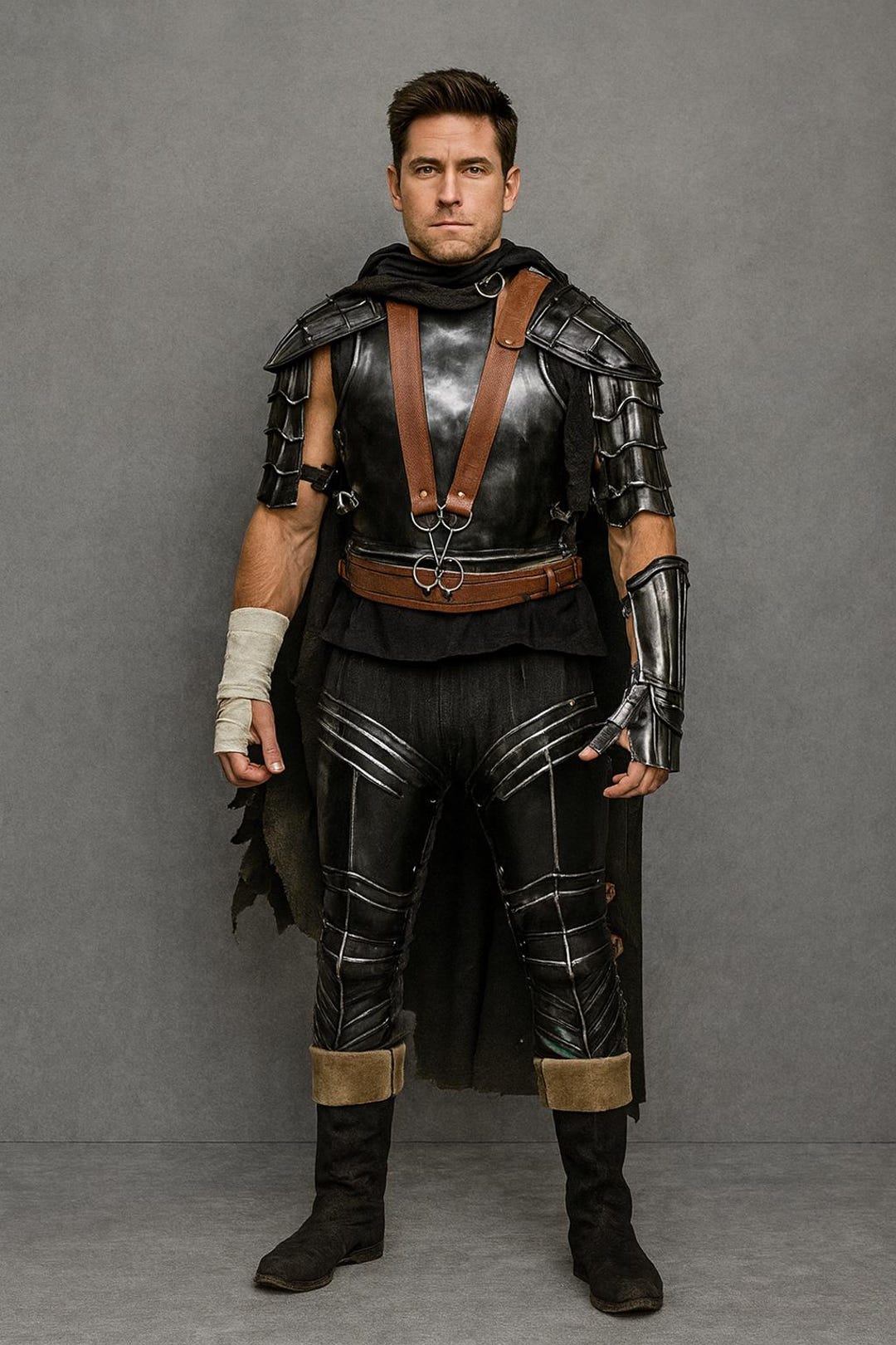 Medieval Guts Berserk Full Suit Armor Blackened Steel | LOTR Inspired ...