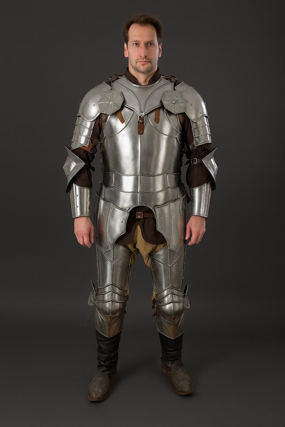 Medieval Armor Cosplay – Full Body Plate Armor Set for Renaissance Fair ...