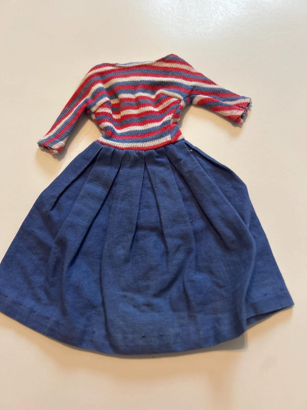 Vintage Barbie Dress, Aboard Ship, Number 1631, Barbie Nautical Dress ...